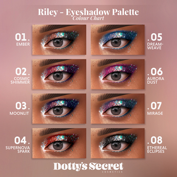 Second Life Marketplace - Dotty's Secret - Riley - Eyeshadow [EVOX] [DEMO]